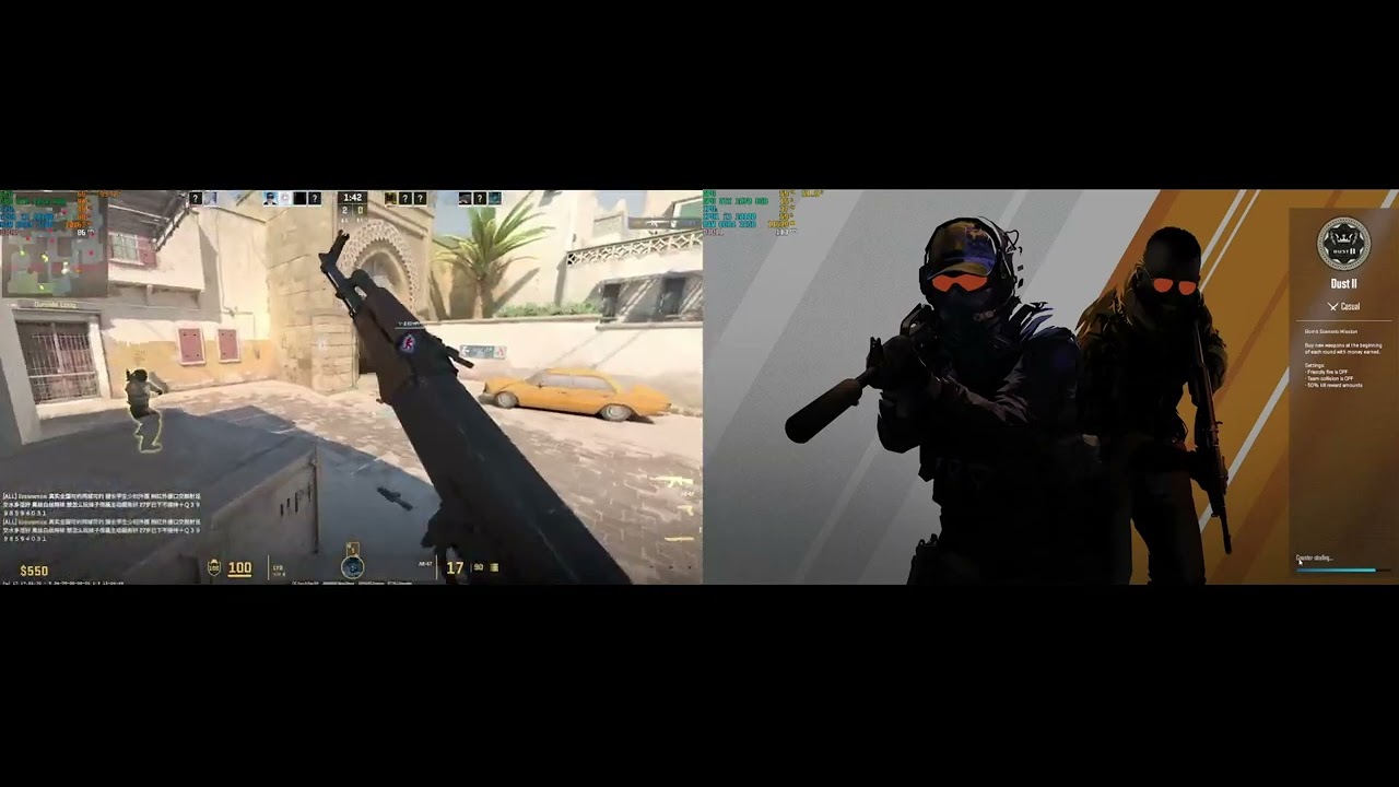 Counter-Strike 2. 60Hz VS 144Hz Monitor Test - YouTube