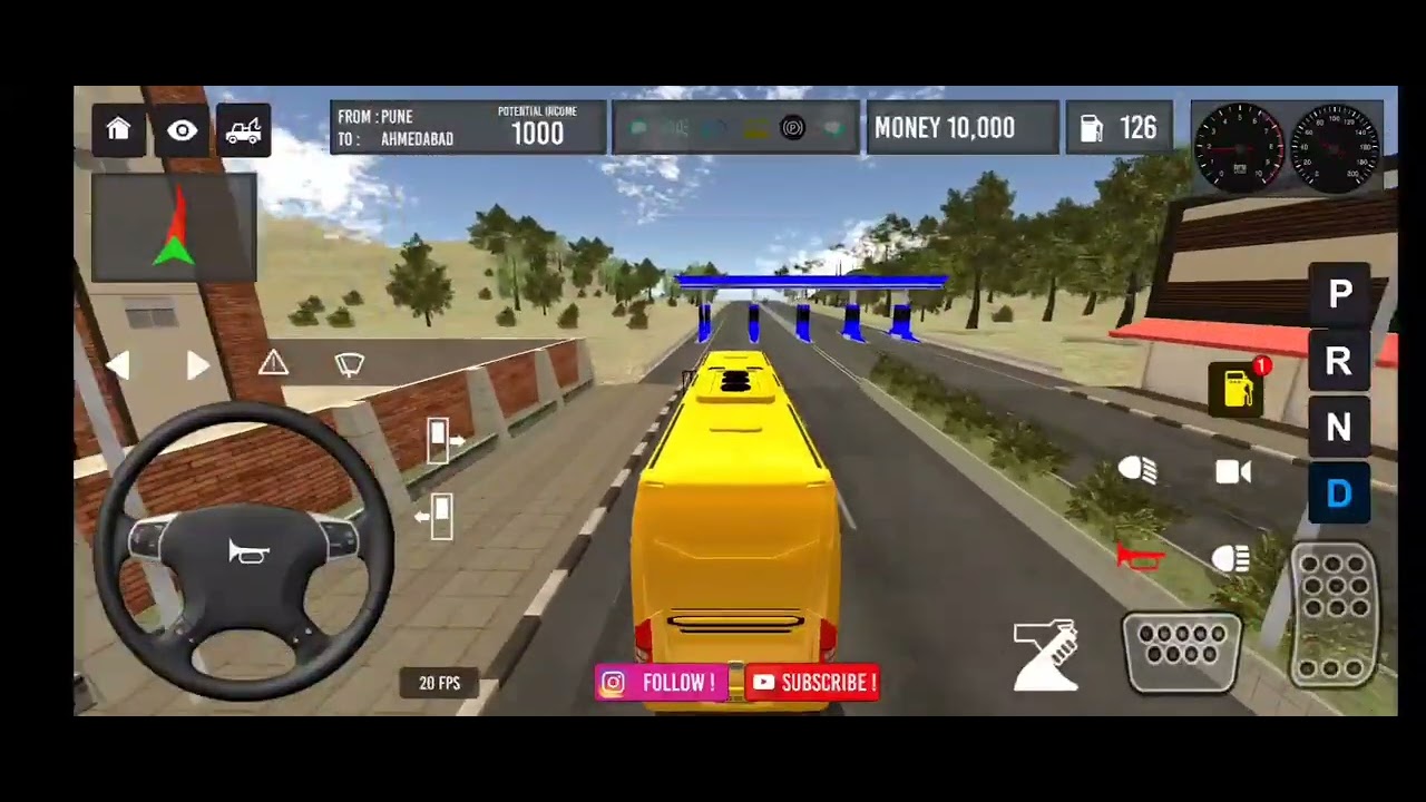 Bus simulator Indonesia | Bussid Bussid gameplay #bussid # ...