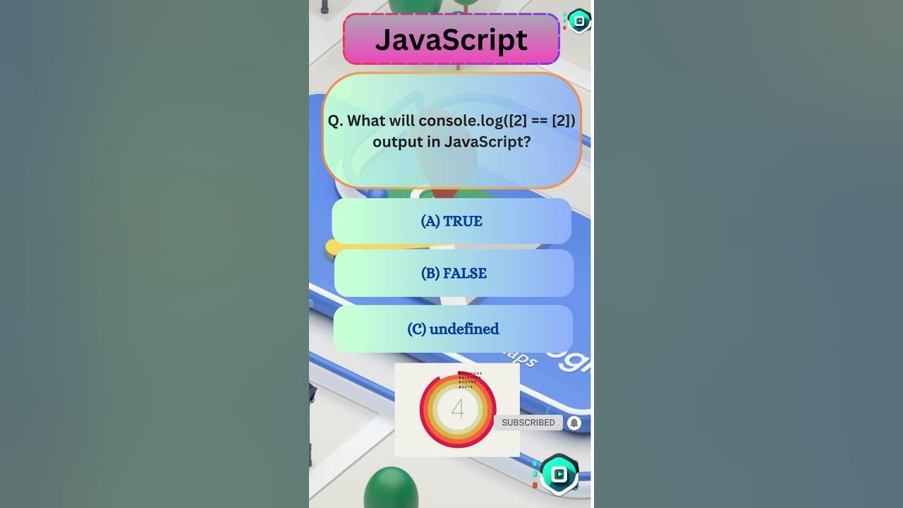 JavaScript Arrays: What Does console.log([2] == [2]) Output? 🤔 | codecraft_ai #javascript - YouTube