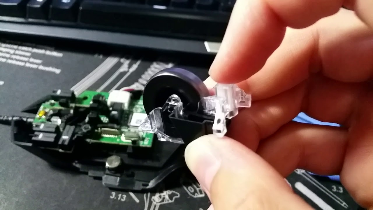 Logitech G502 Scroll Wheel Mechanism YouTube