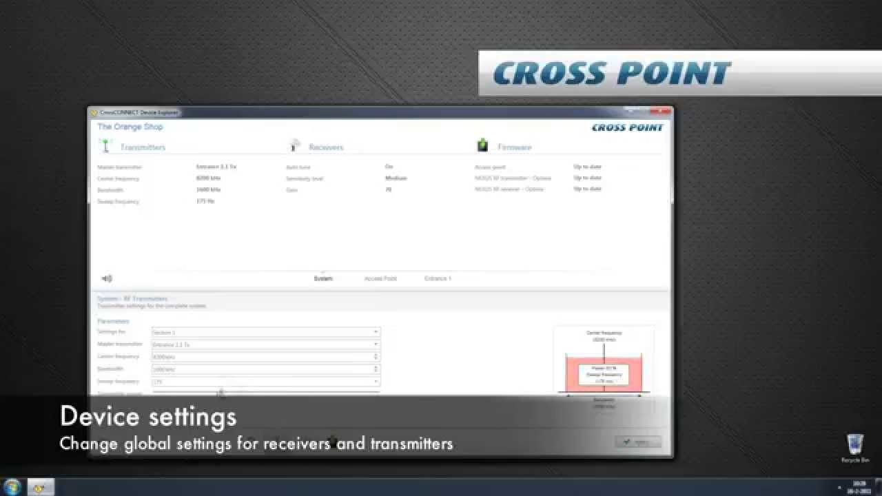 Larmbågar från Gate Security - Cross Point Device Explorer - YouTube
