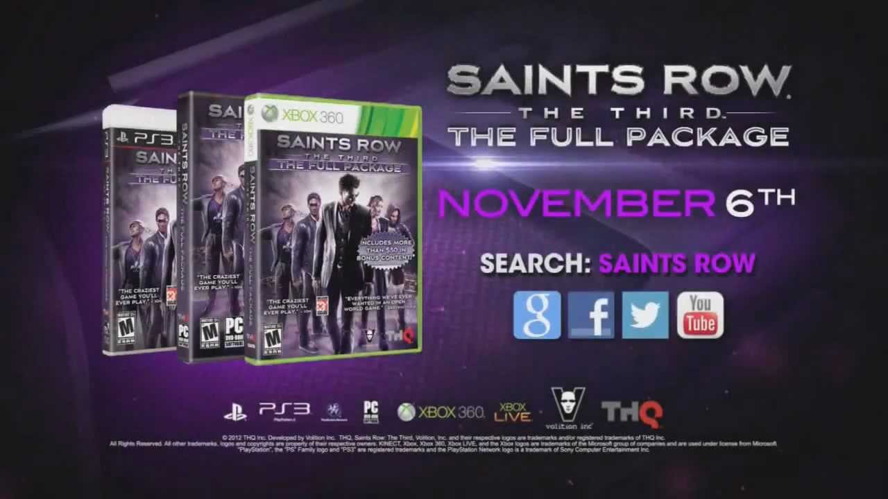 SAINTS ROW THE THIRD Sasha Grey Trailer - YouTube