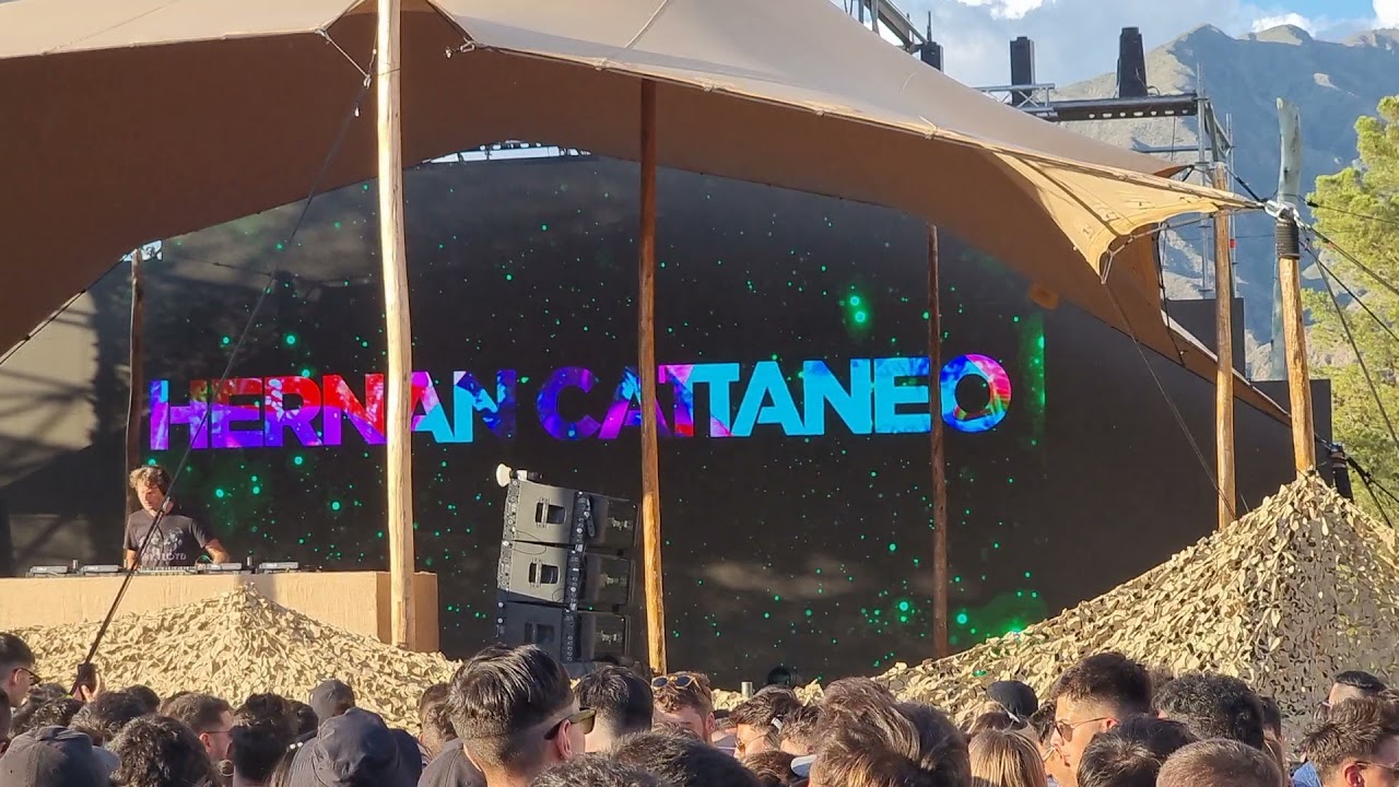 Hernan Cattaneo @ Gran Hotel Potrerillos, Mendoza - Opening (11/12/2021 ...