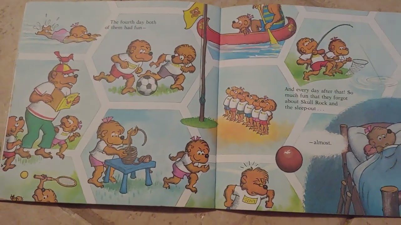 Berenstain Bears go to camp by Stan and Jan Berenstain Read aloud by # ...