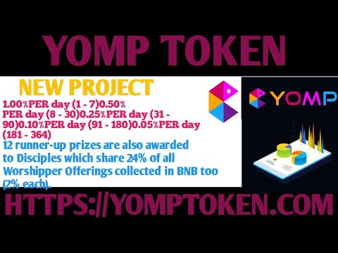 NEW PROJECT// YOMP TOKEN LIVE PINKSALE 2023 - YouTube