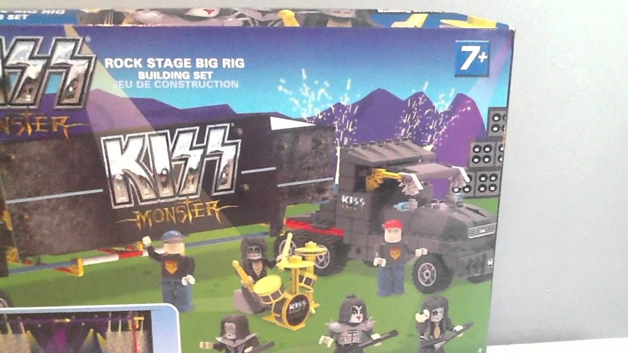 K'NEX KISS Rock Stage Building Set - YouTube