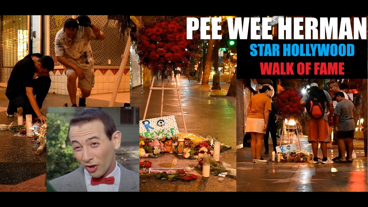 Hollywood pays tribute after the death of Pee Wee Herman - YouTube