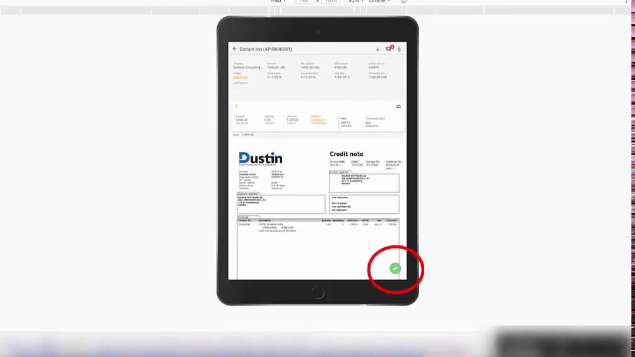 AP Automation for D365: ExFlow Web Application - YouTube