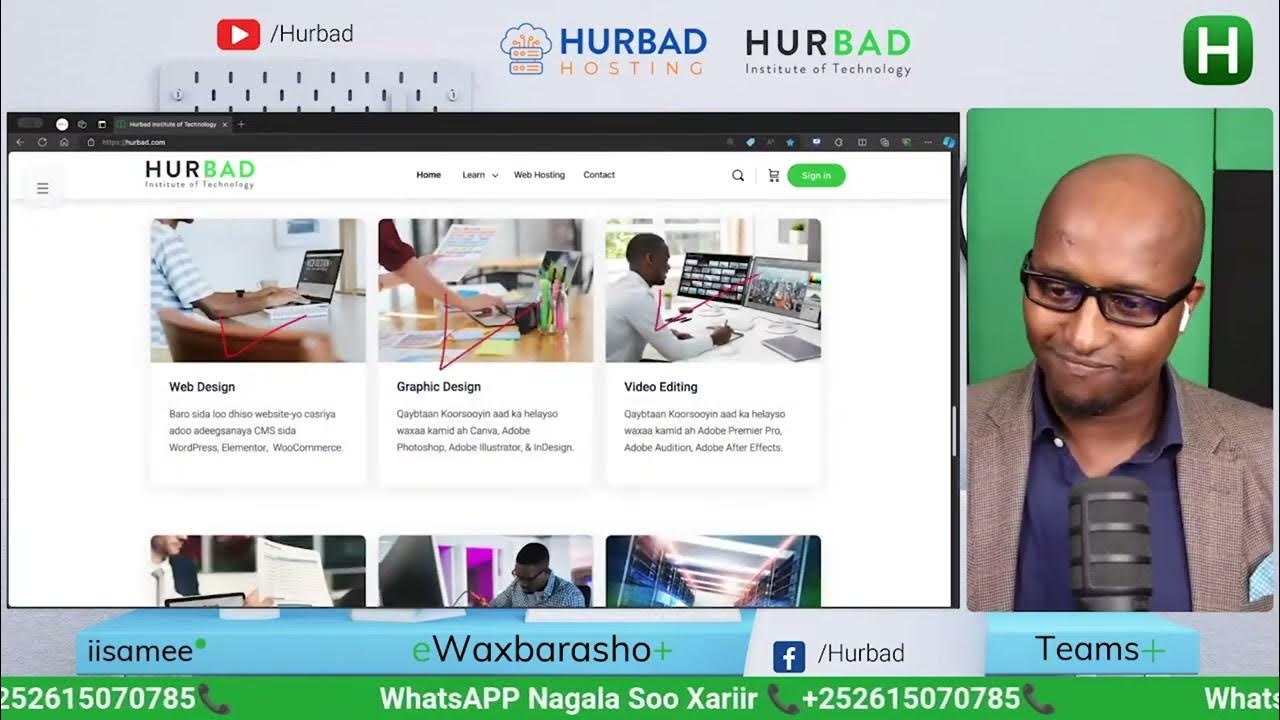Hurbad FREE Courses hel markii aad courses iibsato - YouTube