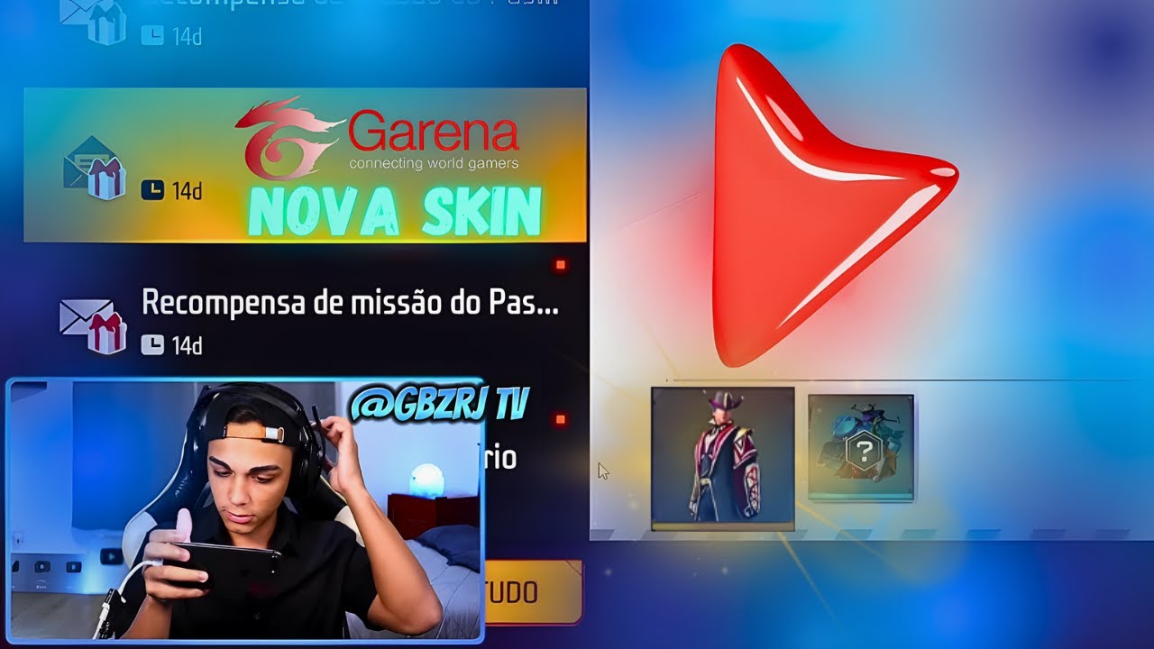FREITAS FOI O PRIMEIRO A RECEBER ESSA SKIN RARA SUPER EXCLUSIVA DA ...