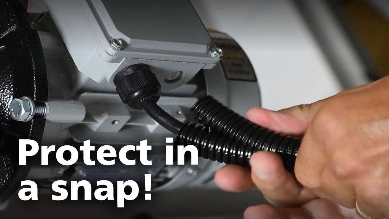 HelaGuard Non-Metallic Double Slit Conduit (HG) (US) - YouTube