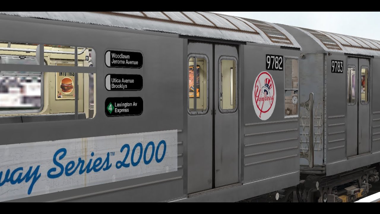 OpenBVE : R39 (4) Express to Woodlawn - YouTube