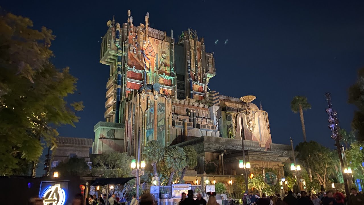 Guardians of the Galaxy Mission Breakout Full Ride through Disney ...