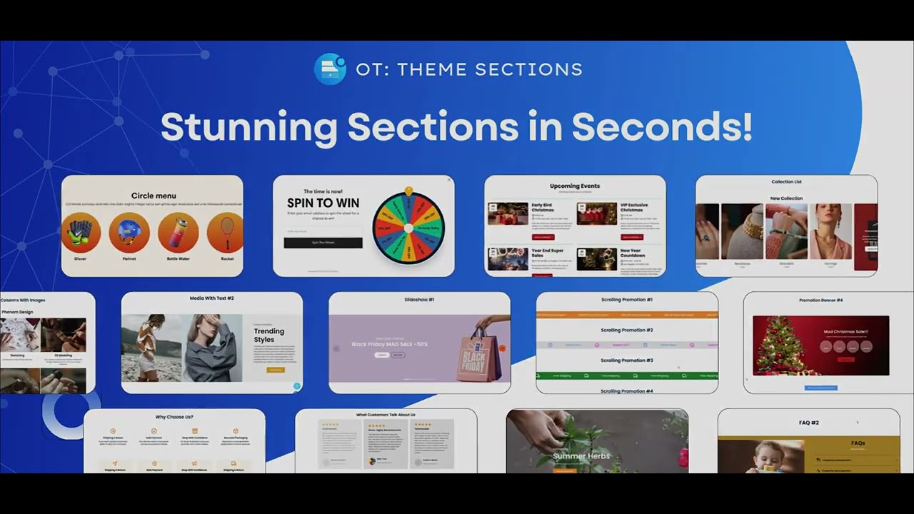 Introduction to OT: Theme Sections | Creating stunning theme sections ...