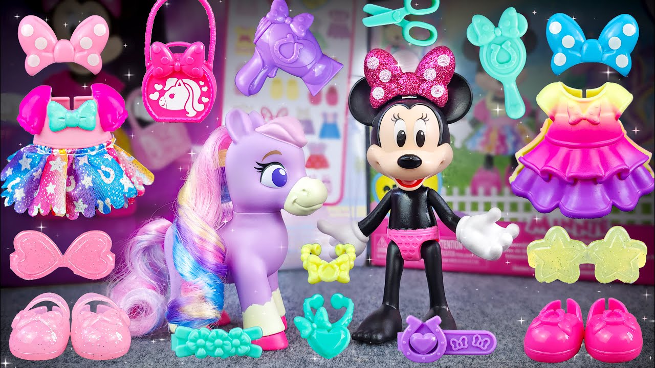 Satisfying with Unboxing Disney Minnie Mouse Toys Collection Review ...