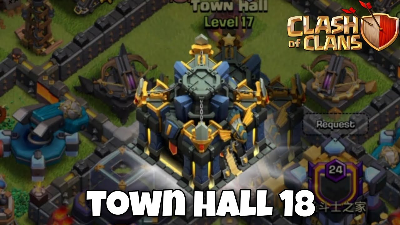 Finally getting Town Hall 18 in Clash of Clans... - YouTube
