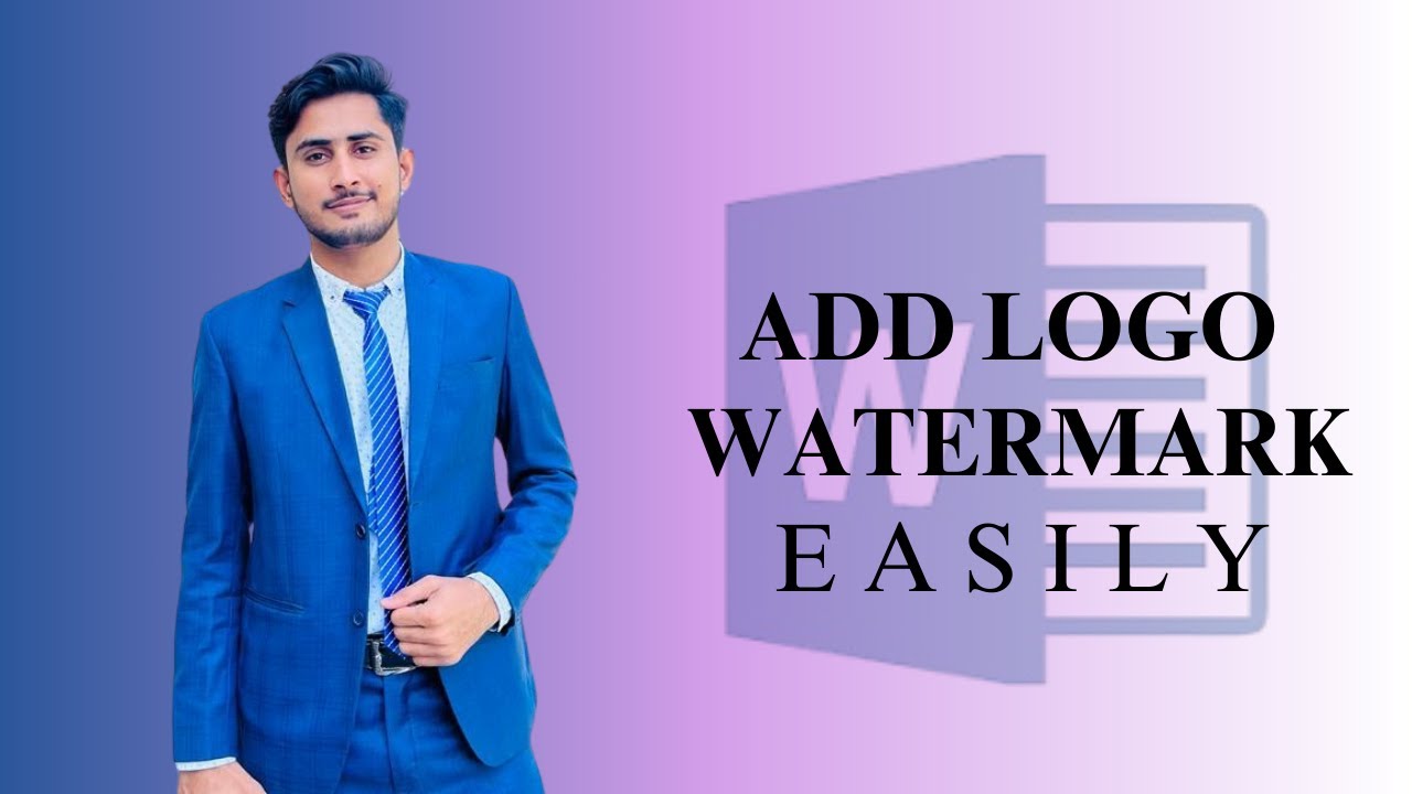 Add a Logo as Watermark in MS Word: Step-by-Step Tutorial 📄 - YouTube