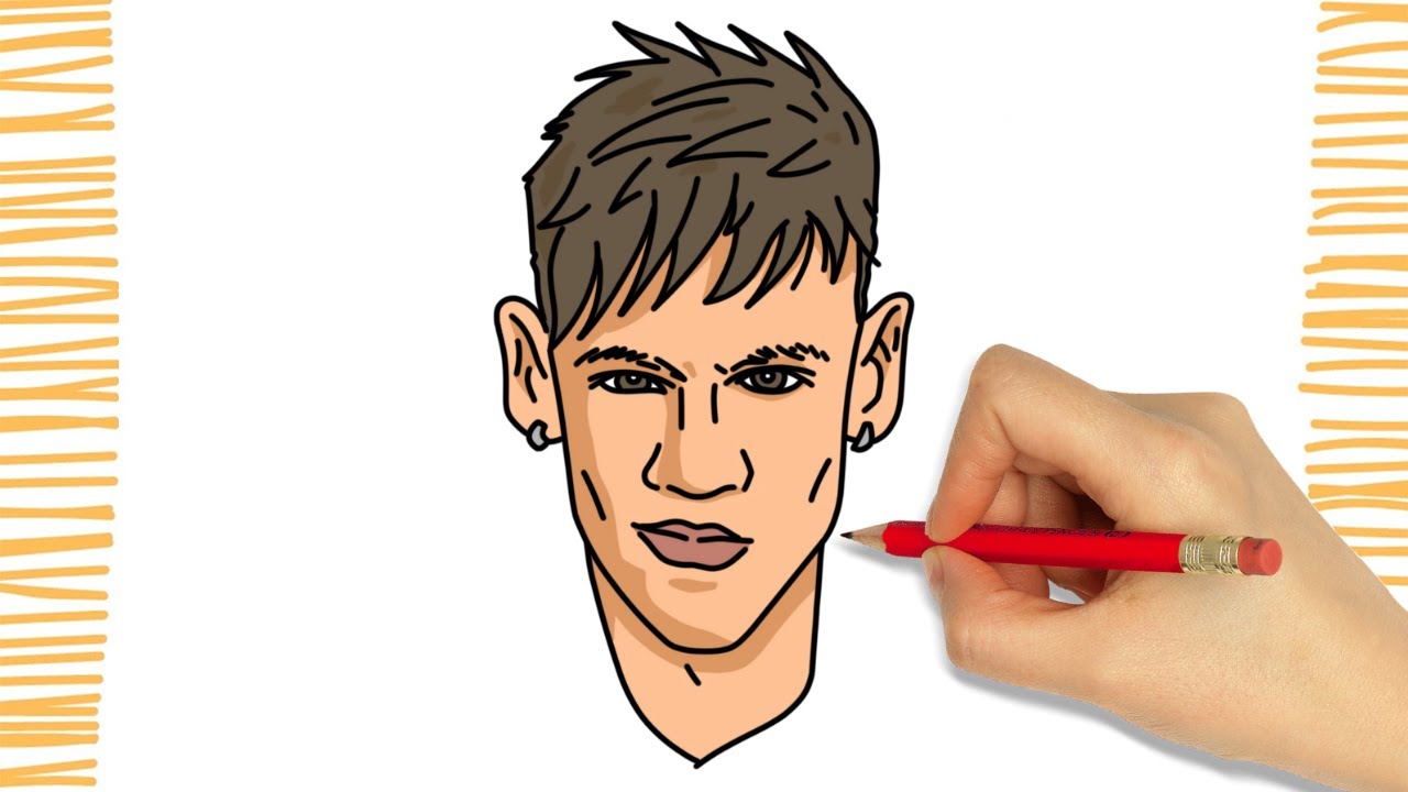 Dibujo De Neymar