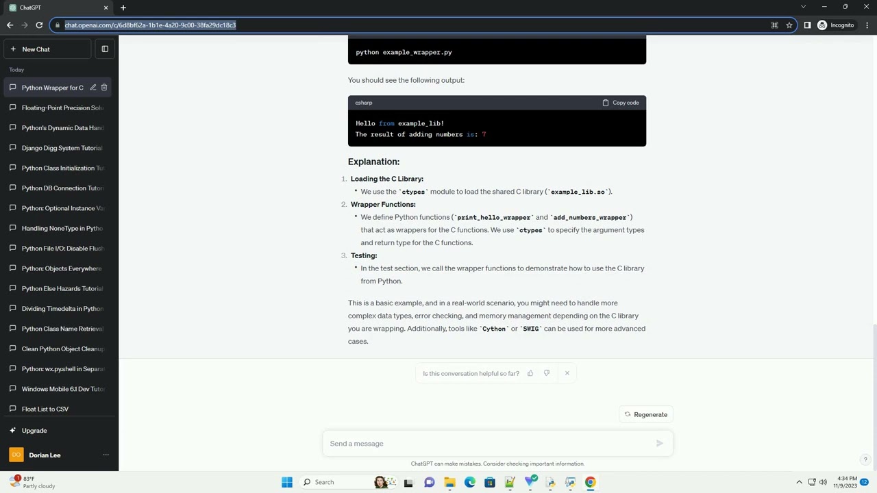 Creating A Wrapper For A C Library In Python YouTube Creating A Wrapper For A C Library In Python YouTube