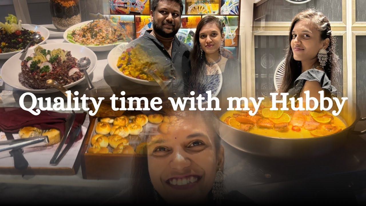 Buffet in Le Meridien with hubby | Nirusha Vlogs #qualitytime #hotel #food - YouTube