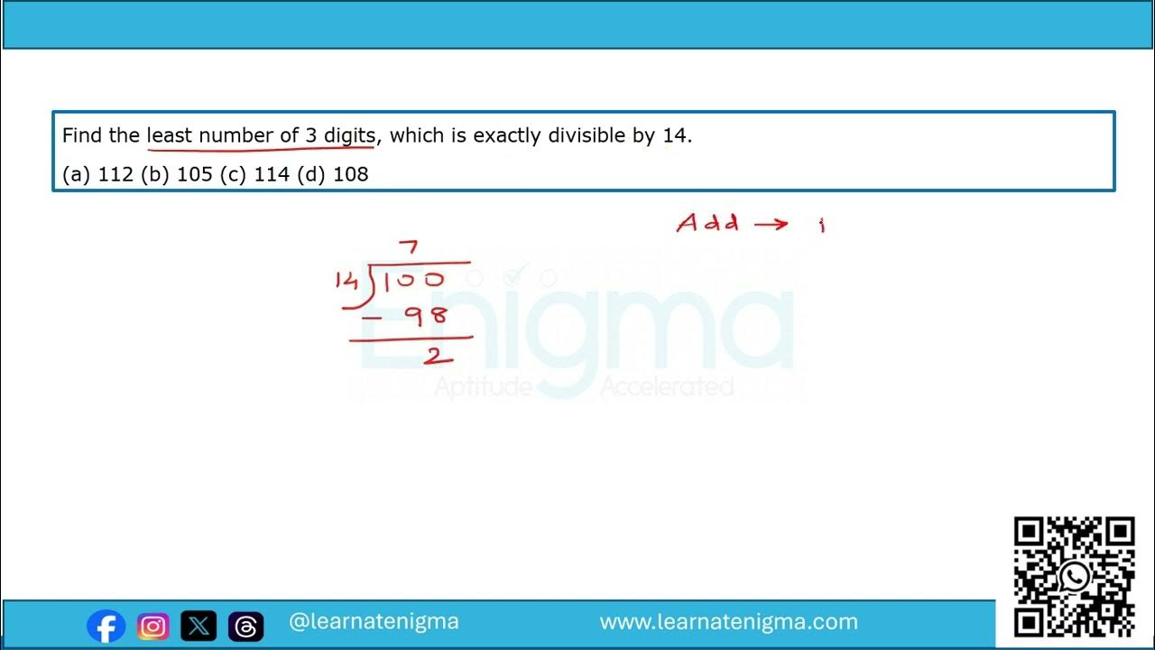 Least Number Divisible By Youtube