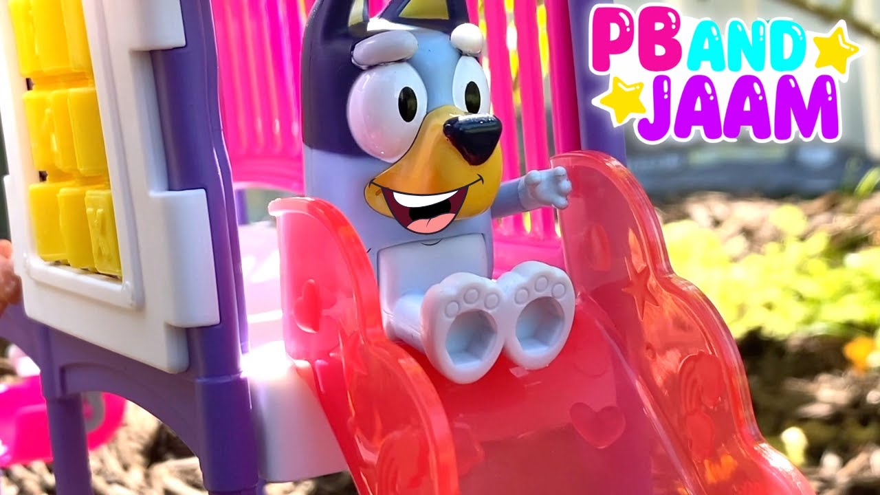 Bluey Pretend Play Floor is Lava | PB and JAAM - YouTube