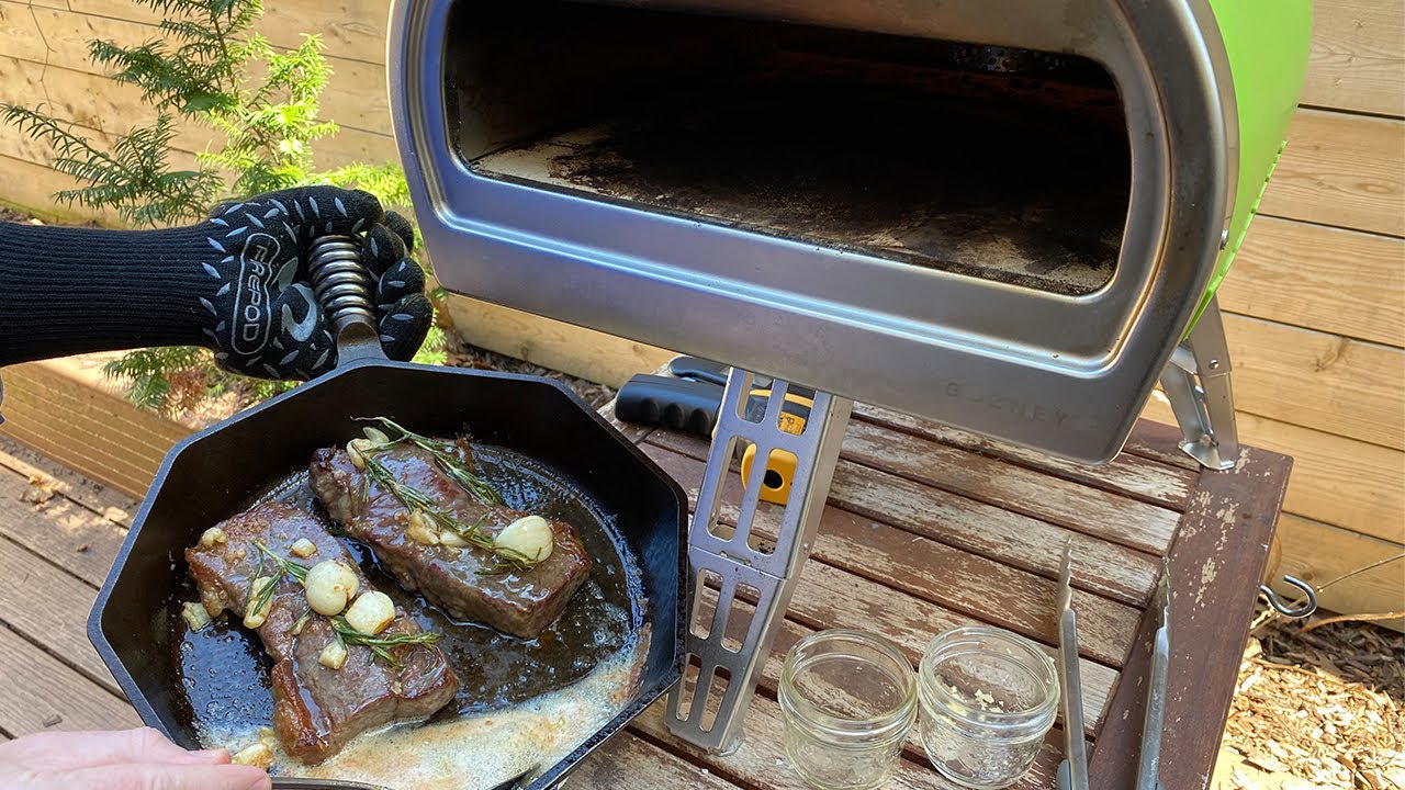 Steak Experiments - Searing A Steak in a Roccbox Oven - YouTube