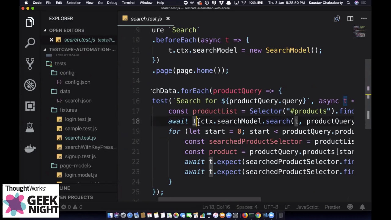 End to end (E2E) cross browser testing with Testcafé | Kaustav ...