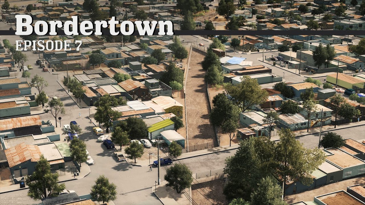Cities Skylines: Unique Suburbs - Bordertown - EP7 - - YouTube