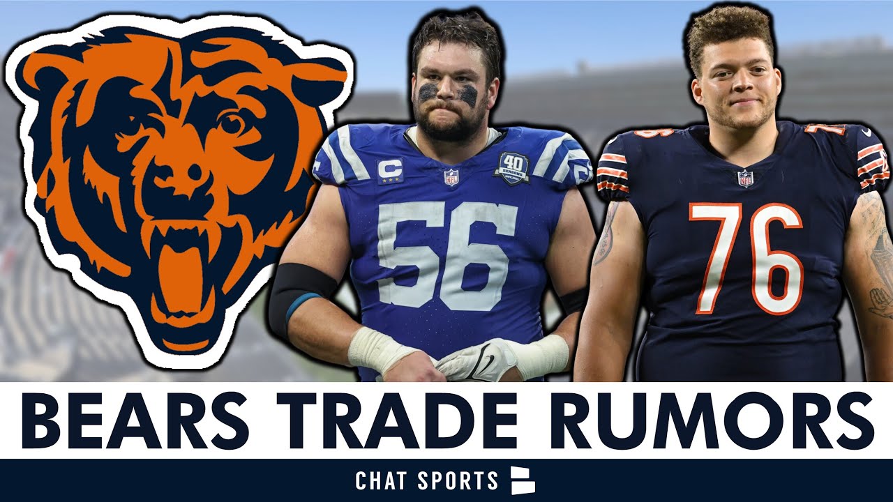 Chicago Bears Trade Rumors On Quenton Nelson & Teven Jenkins + More ...