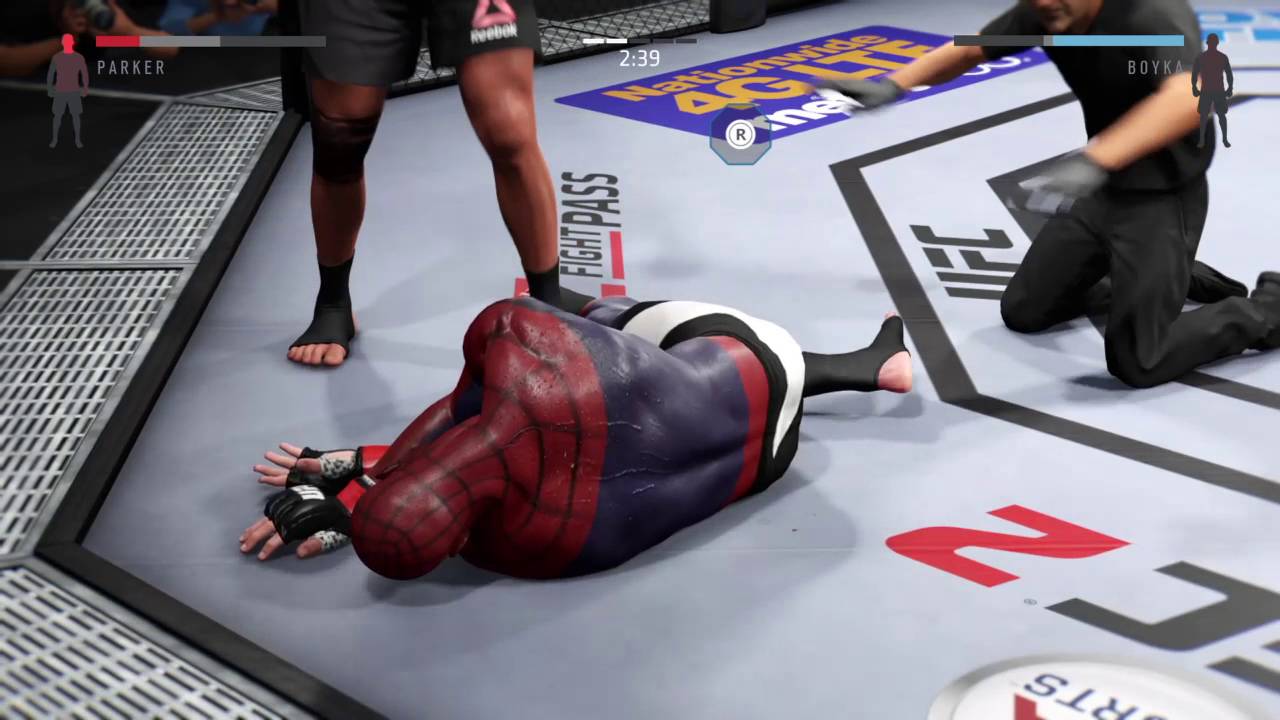 UFC 2 Yuri Boyka VS Spiderman - YouTube