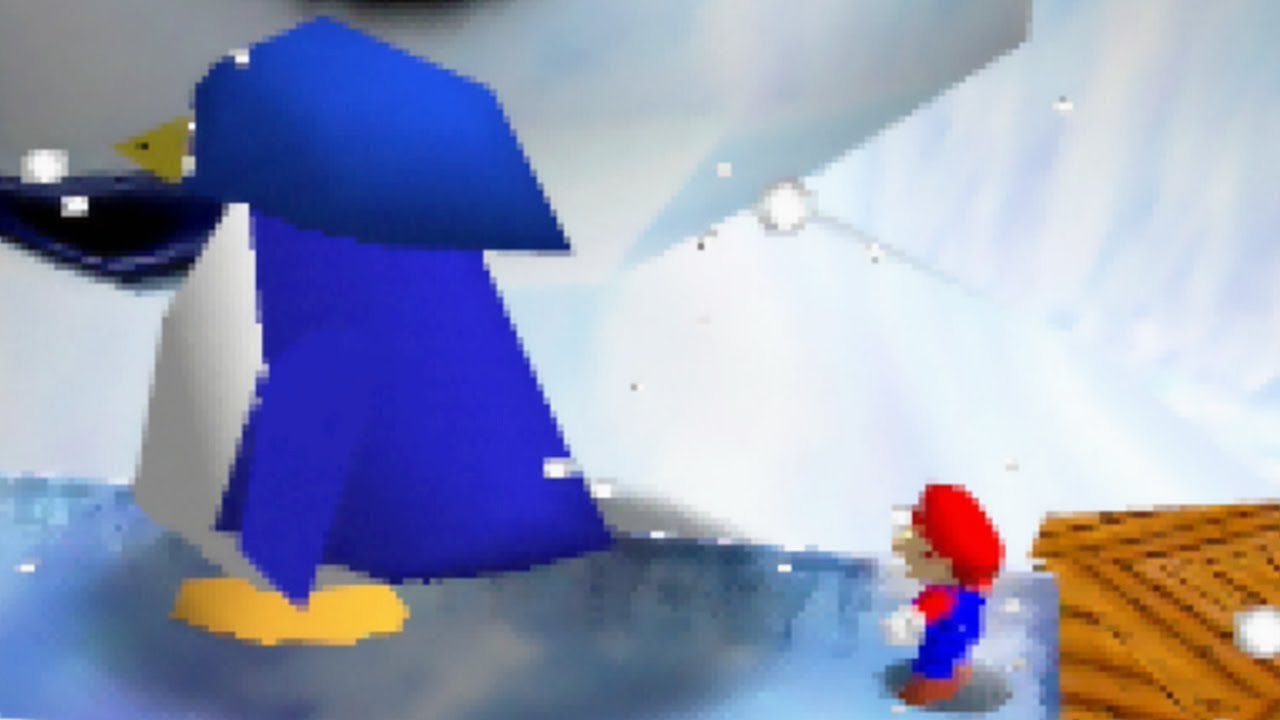 Super Mario 64 100% Walkthrough - Part 10 - Snowman's Land - YouTube
