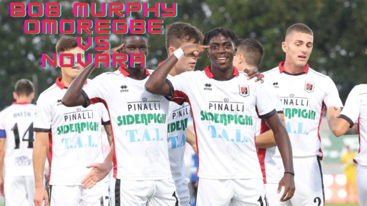 Bob Murphy Omoregbe | Fiorenzuola vs Novara - YouTube
