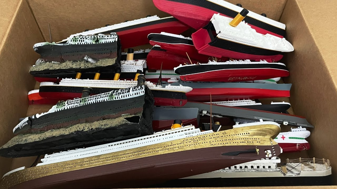 Let's Review and Have a Closer Look at these Model Ships [ Titanic ...