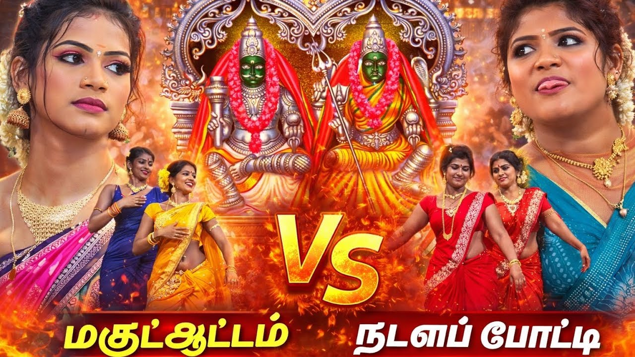 (part-2 ) அருள் பொங்கும் குலசை முத்தாரம்மன் கோவில் மகுட ஆட்டம் | Maguda ...