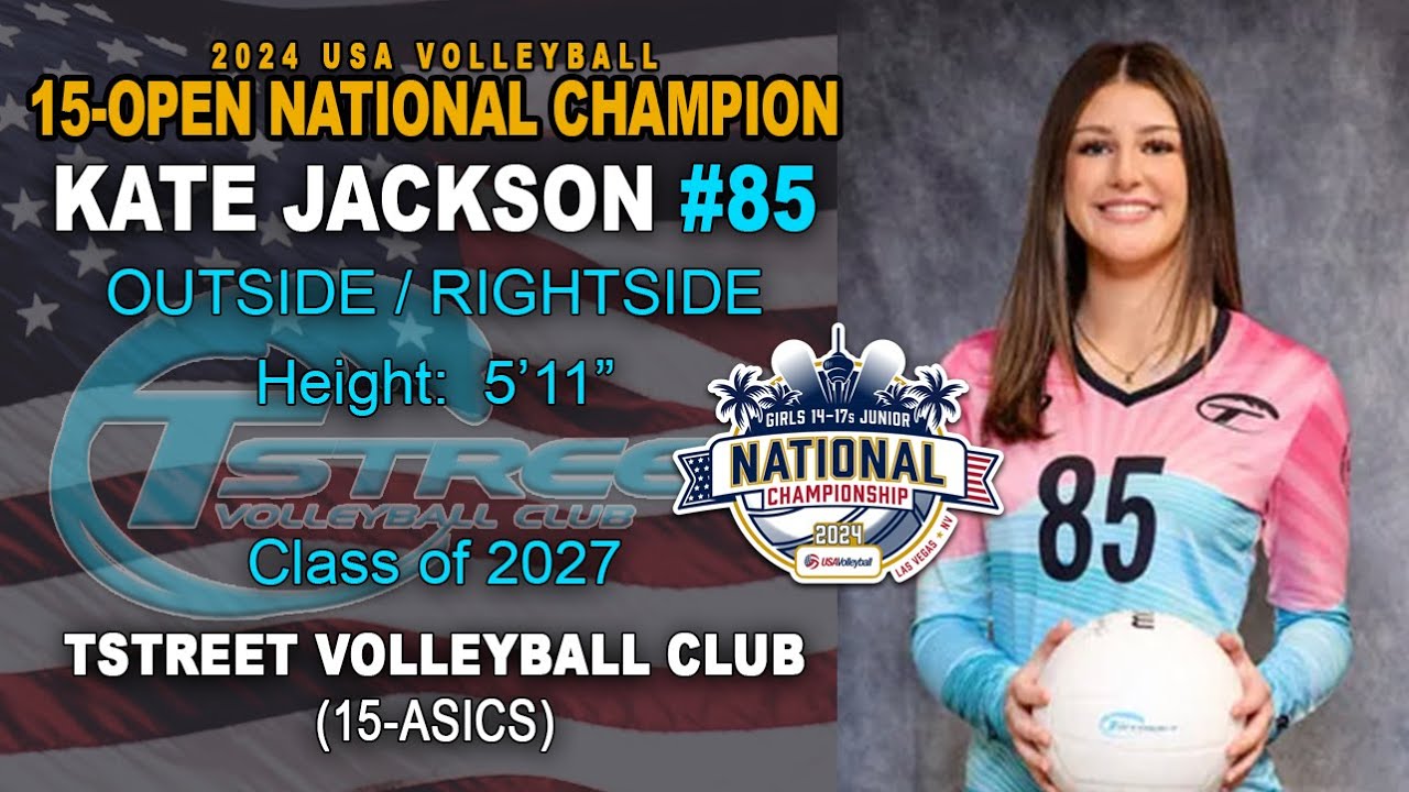 Kate Jackson #85 OH/OPP (Class of 2027) (2024-07-11) 2024 USAV GJNC 15 ...