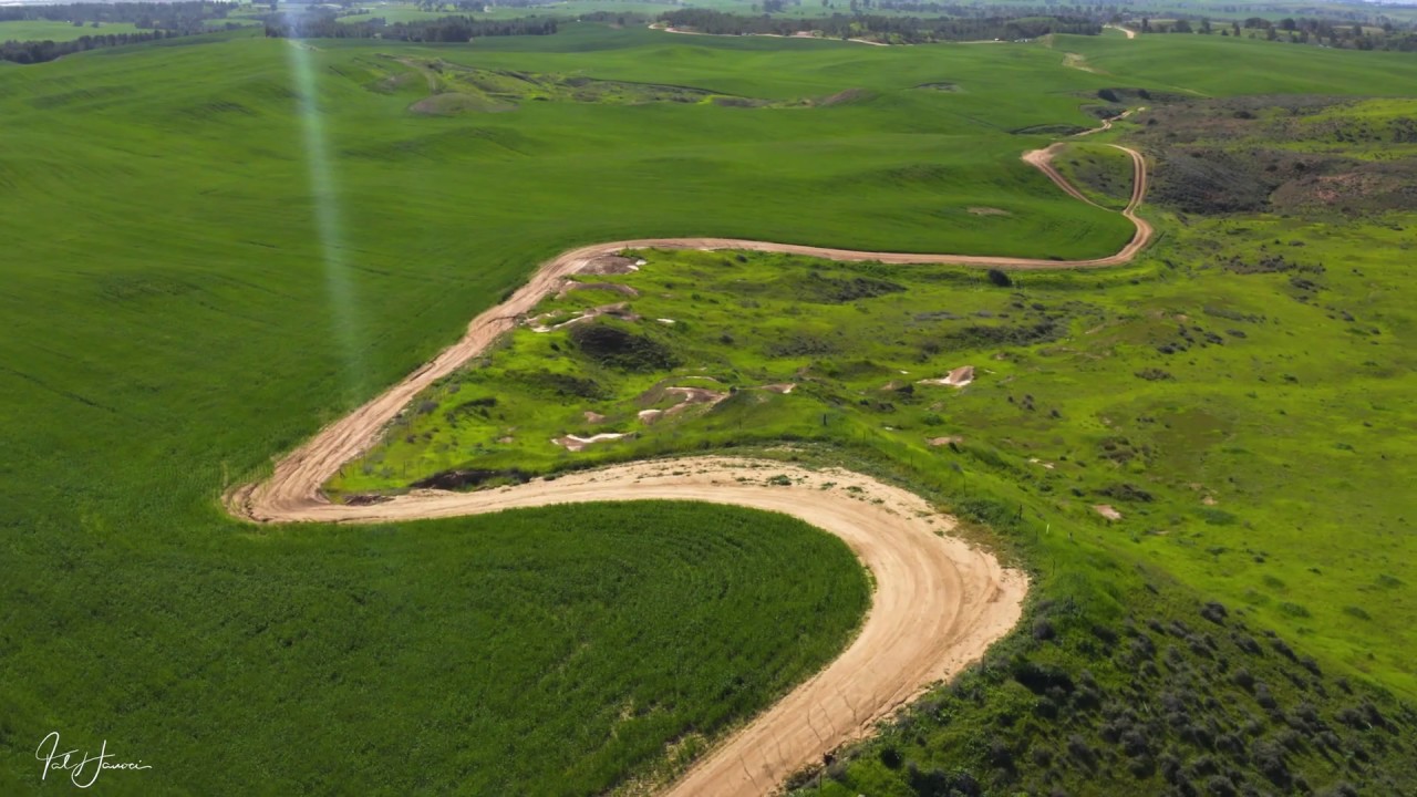 Amazing Aerial View of Bitronot Ruhama in Israel in 4k - Drone ...