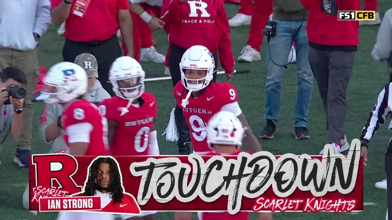 Ian Strong's SECOND TD of the Game vs. Maryland | Rutgers Football ...