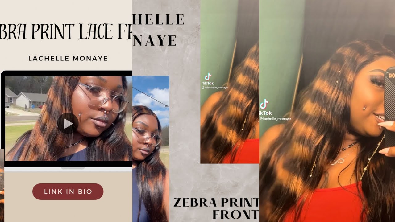 Dye my wig zebra print with me!!! (Lachelle Monaye) - YouTube