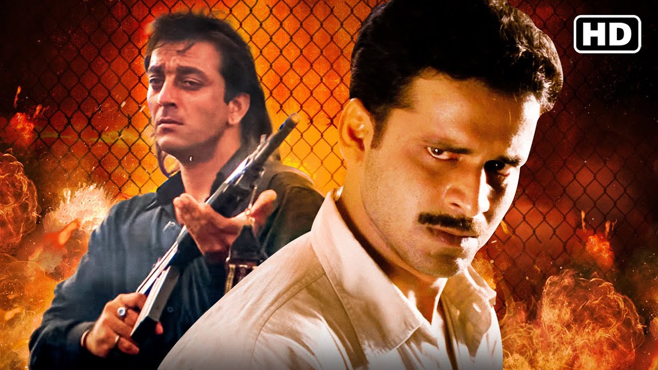 खलनायक संजय दत्त ने किया आतंकवादियों का खात्मा | SANJAY DUTT ...