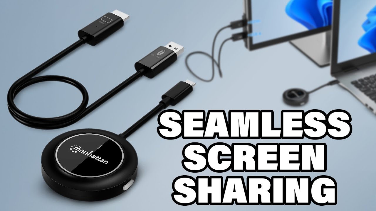 1080 Wireless HDMI Display Presentation Kit - YouTube