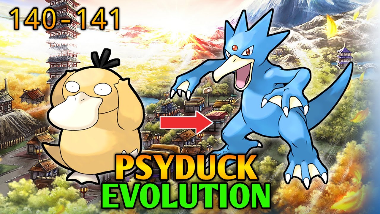 How To Evolve Psyduck Into Golduck In Pokemon Heart Gold & Soul Silver ...