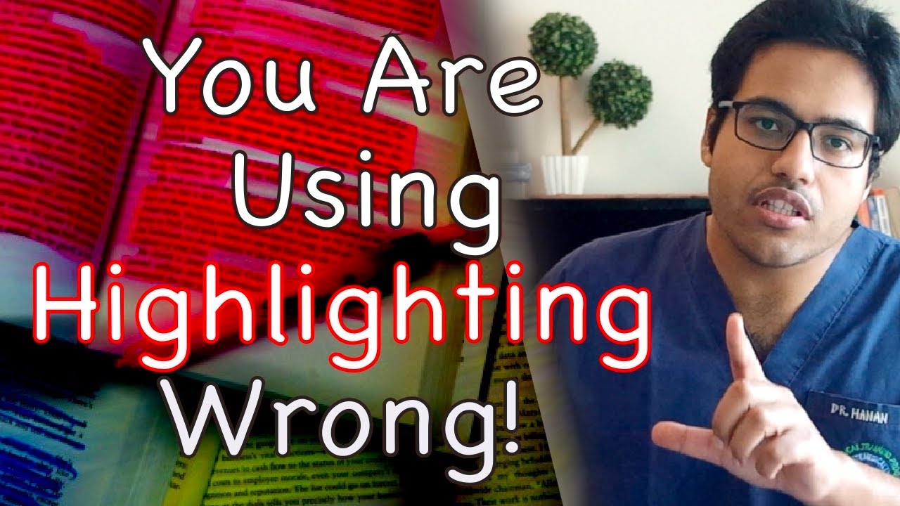How to avoid Common Highlighting Mistakes? - YouTube