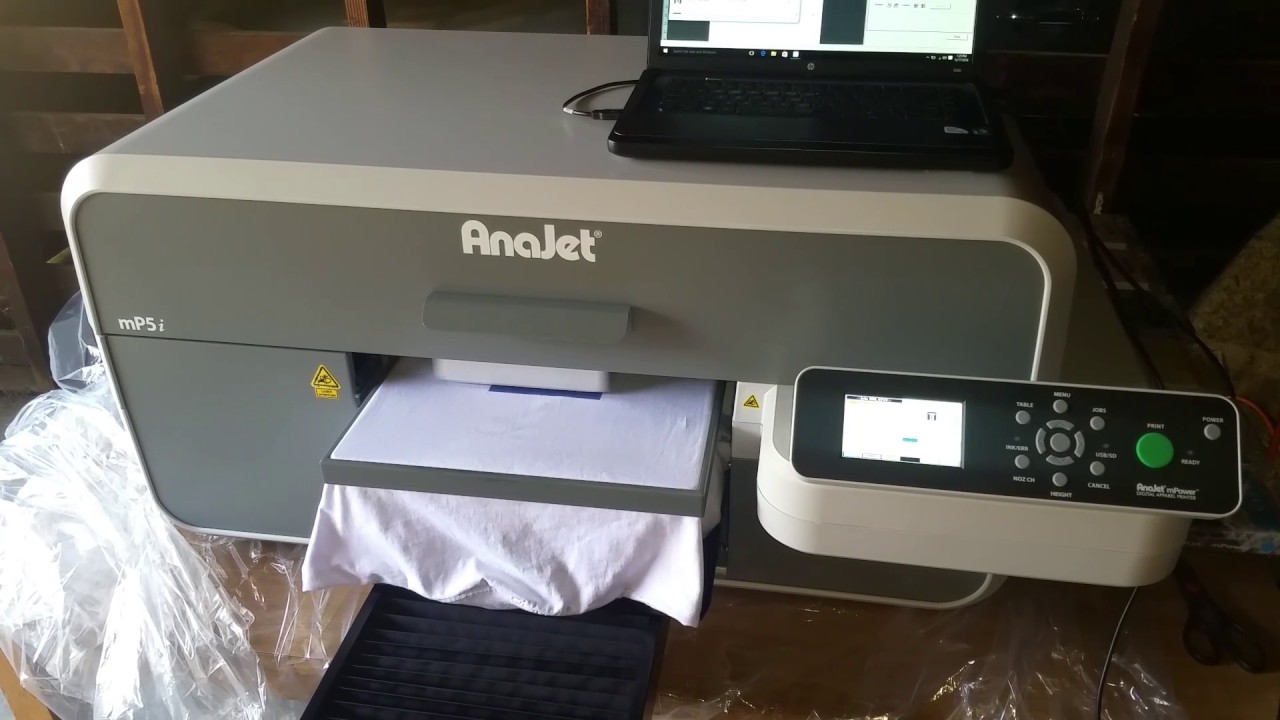 Anajet DTG It Works For me - YouTube