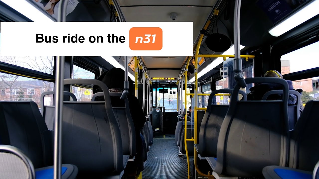 NICE Bus: On-board 2019 New Flyer XN40 "Xcelsior" CNG #1977 on the n31 ...