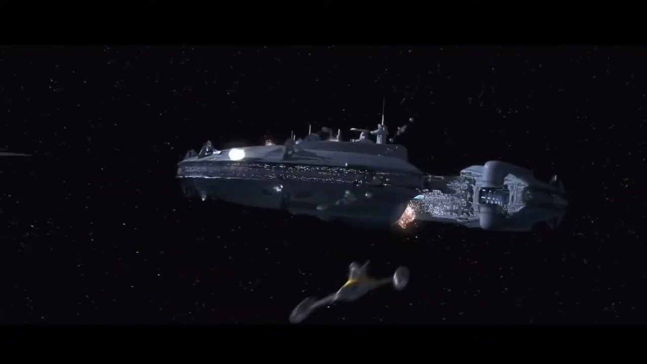 Anakin Blows Up The Control Ship 1080p - YouTube