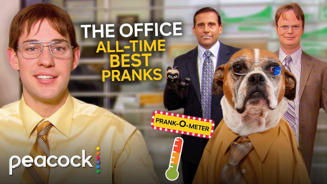The Office Pranks Getting Increasingly More Wild & Out of Control - YouTube
