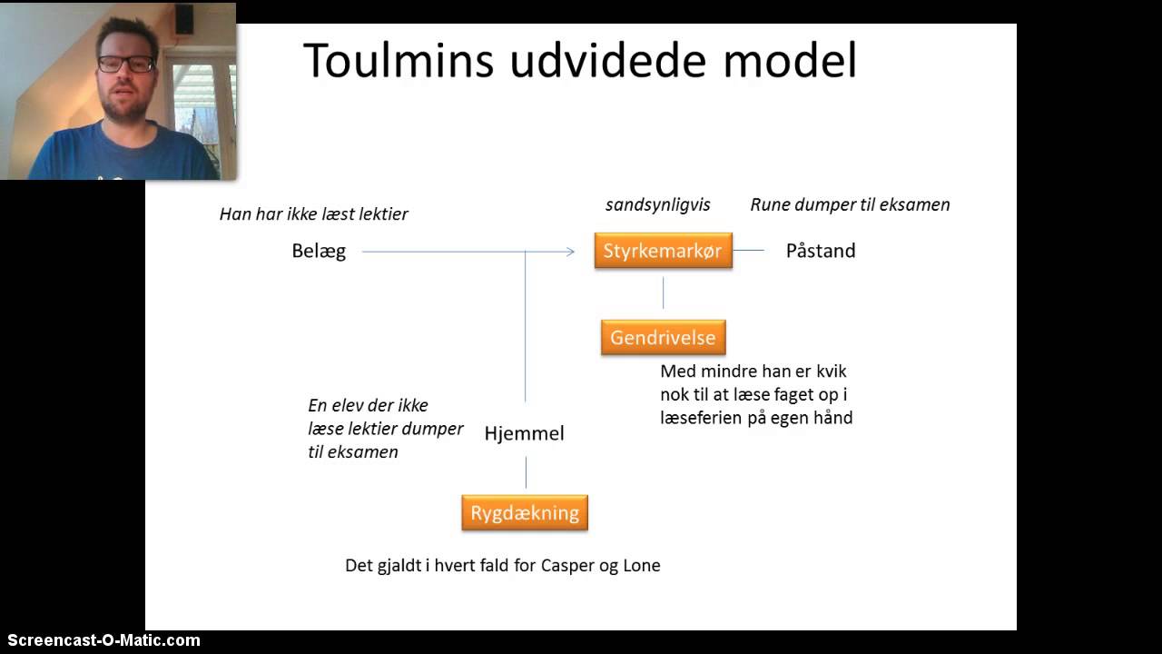 Toulmins argumentmodel - YouTube
