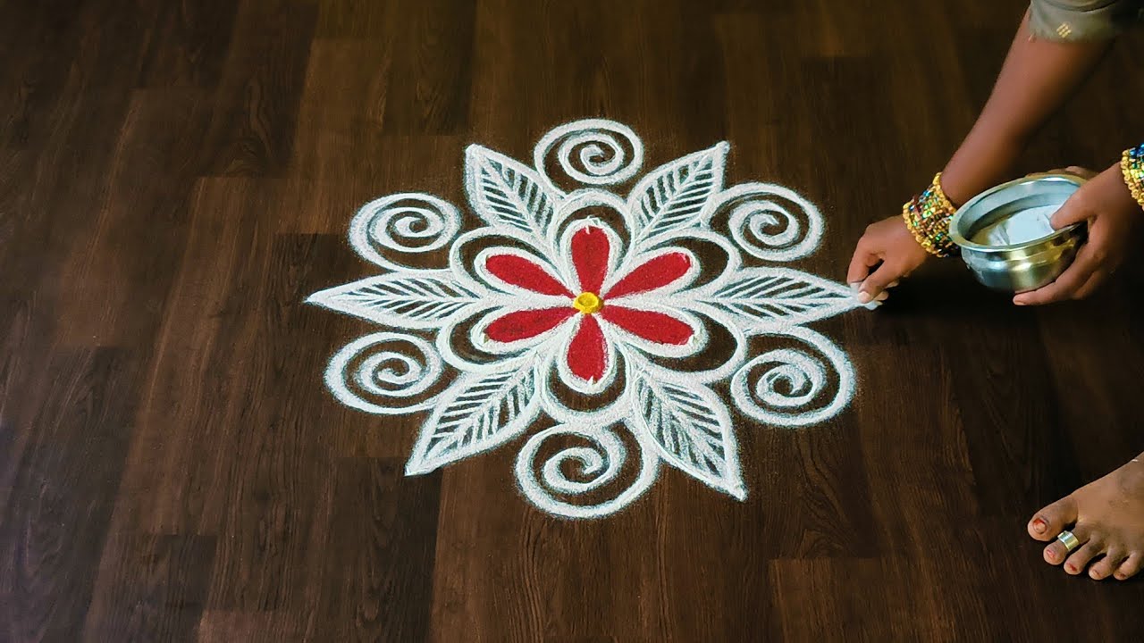 Latest daily morning rangoli for beginners 🌺 3×2 dots margazhi madha ...