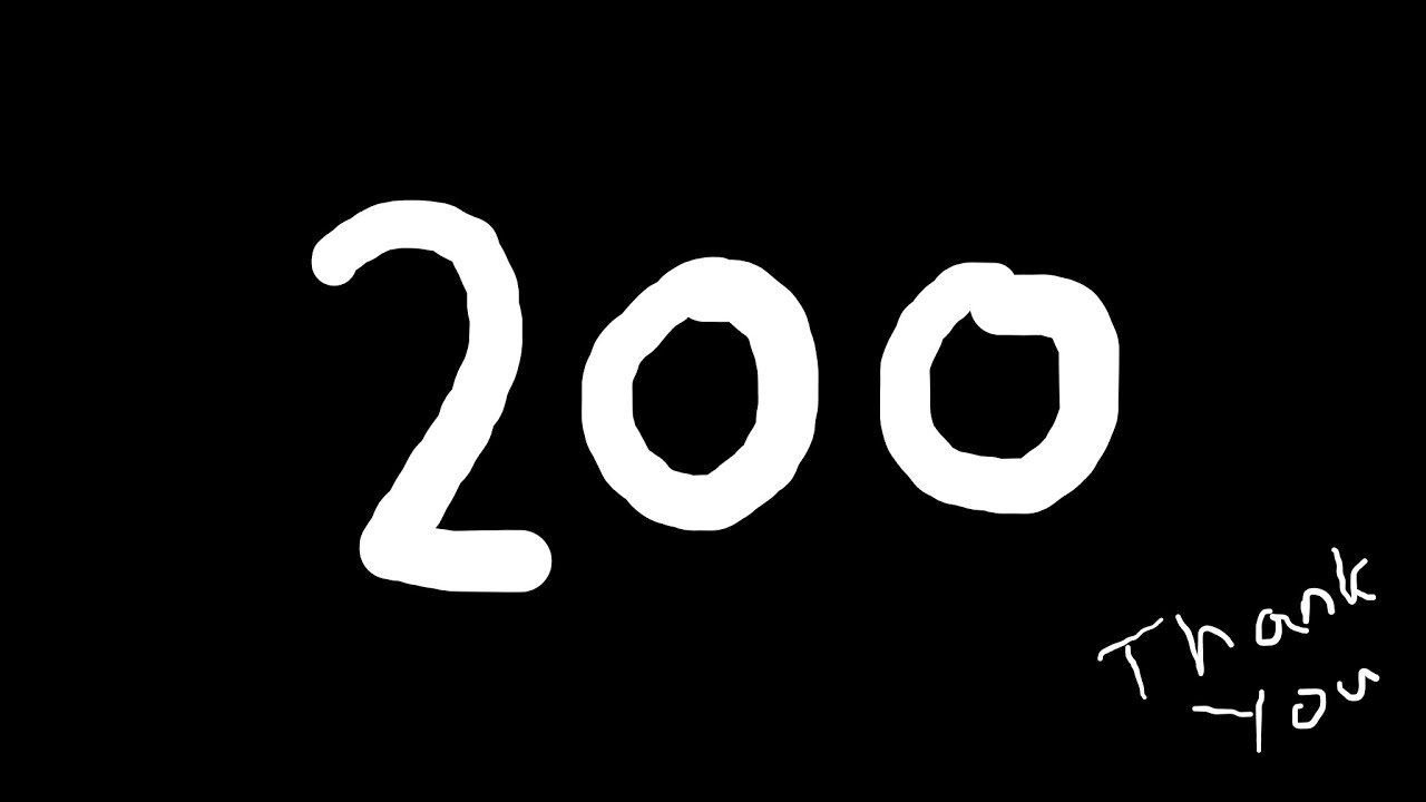 200 Subscribers. Thank you so much! (200 Special) - YouTube